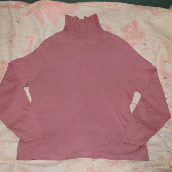 Southern Lady | Sweaters | Vintage Southern Lady Dark Pink Womens Long ...
